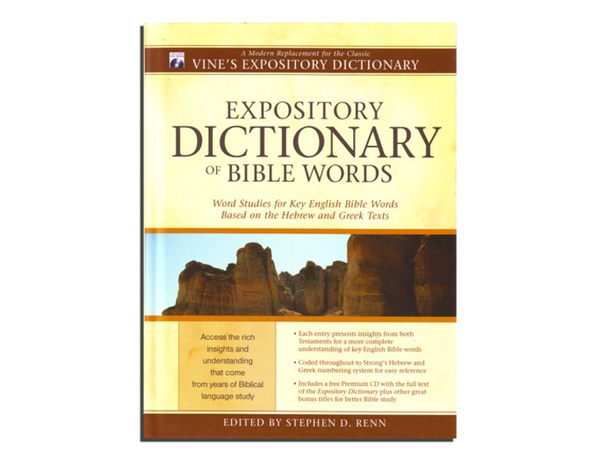 Expository Dictionary Of Bible Words (BOOK) – Arthur Bailey Ministries